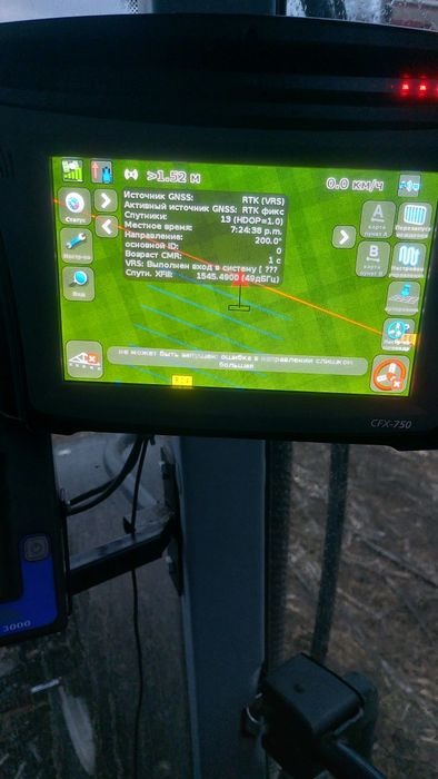 Автопілот трактора, навігатор Trimble EZ-pilot+ CFX-750 RTK RTX: 4 500 ...
