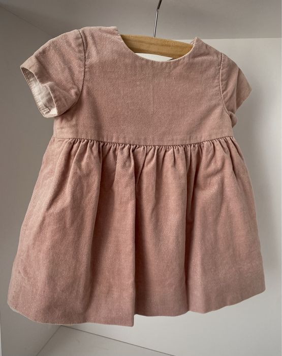 Плаття (сукня) zara, hm 80,86,92,98,104,110,128 та босоніжки 20,26,27: 365 грн. - Одяг для ...