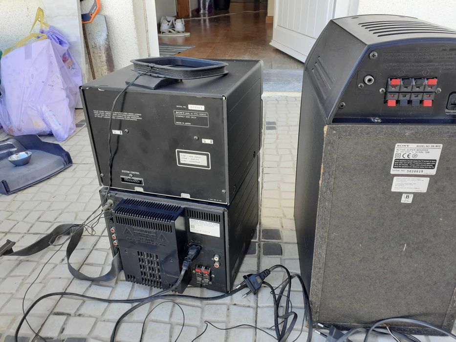 Subwoofer Sony SA-W10 e Colunas Quinta do Conde • OLX Portugal