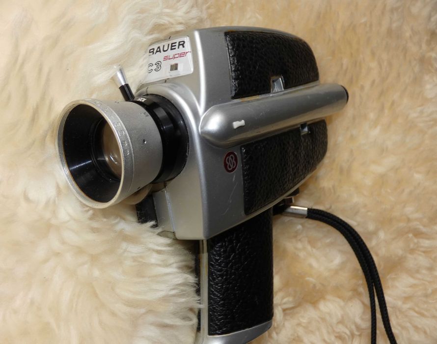 Настоящая раритетная кинокамера Bauer C3 Super с загадочной плёнкой: 3 ...