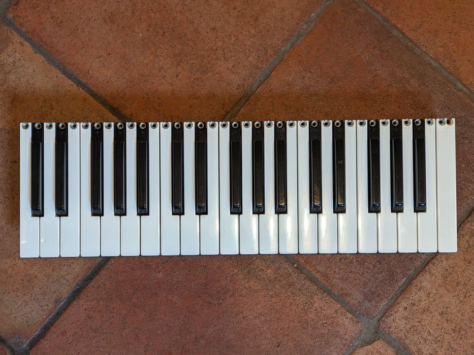 Teclado Fatar TP-9S, 37 teclas (3 oitavas), com peso (weighted) Oeiras ...