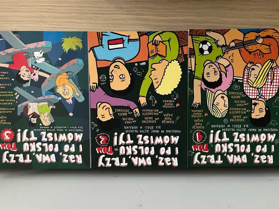 Raz dwa trzy i po polsku mówisz ty tom 1,2,3 Gdańsk Oliwa • OLX.pl