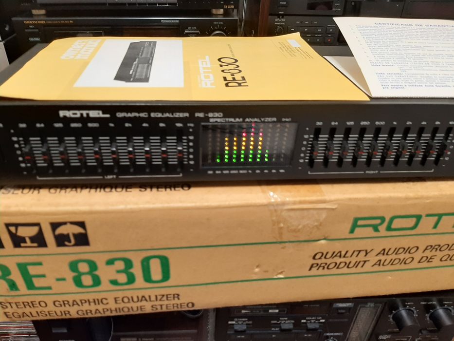 ROTEL RE 830 equalizador NOVO Oeiras E São Julião Da Barra, Paço De ...