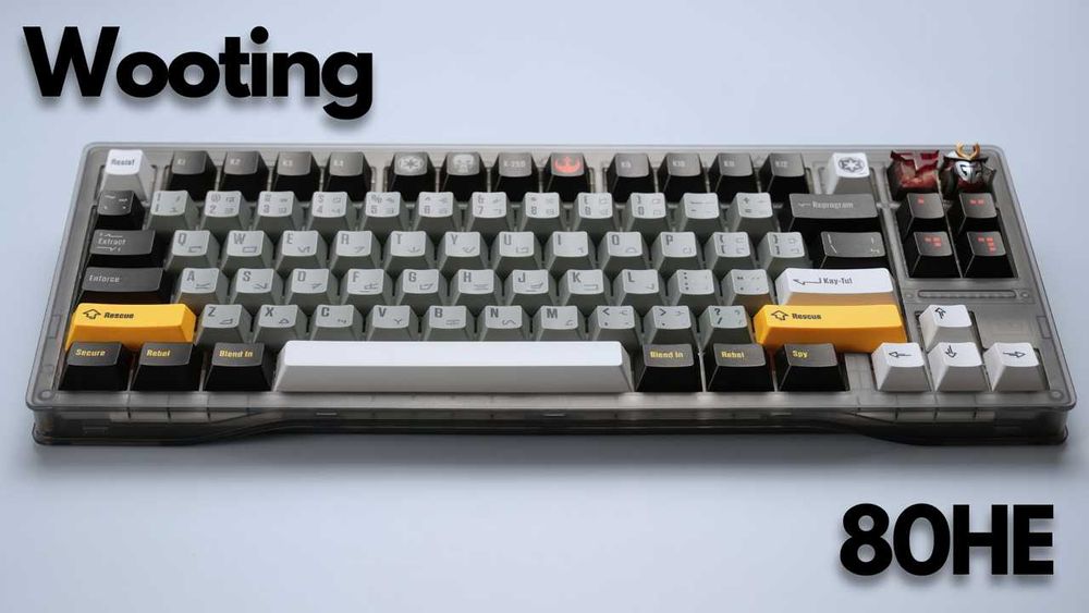 Wooting 80HE GEON Venom PCB магнітна кастомна TKL механічна клавіатура: 11 200 грн ...