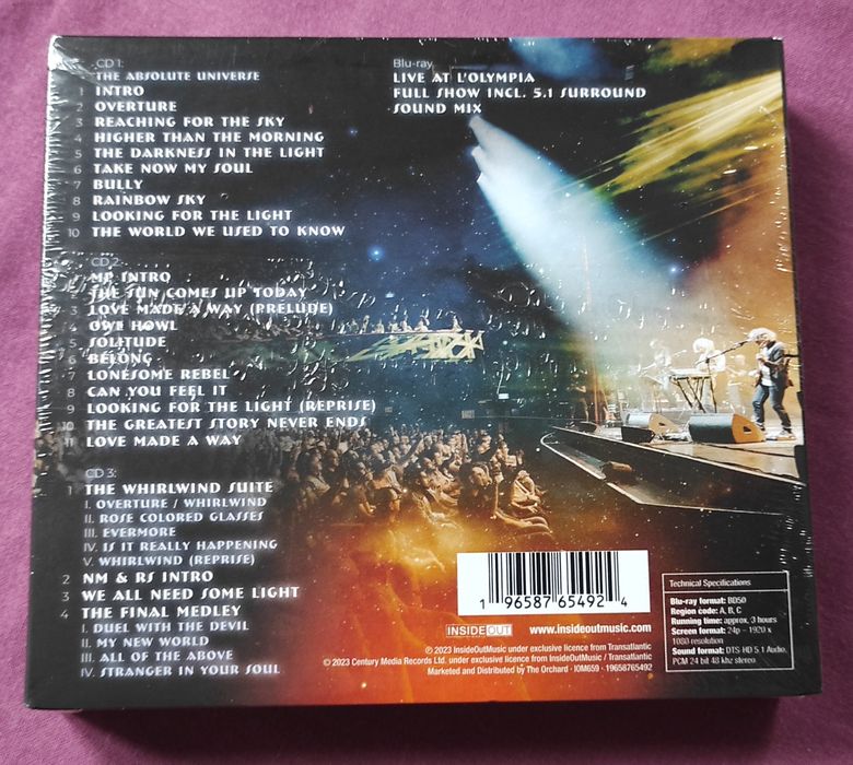 Transatlantic - The Final Flight 3CD+Blu-ray Bonfim • OLX.pt