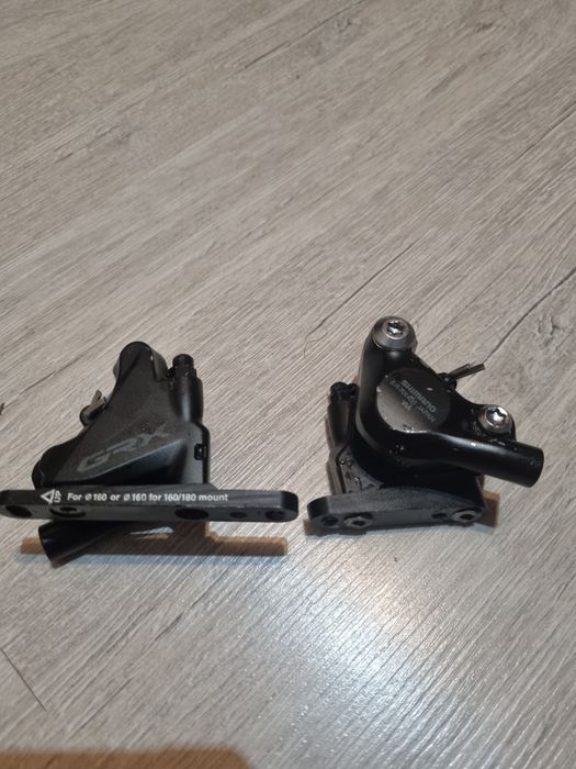 Zaciski hamulcowe grx + adapter flat mount 160 Jarocin • OLX.pl