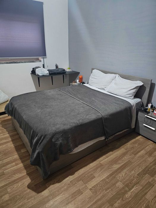 Cama com 4 gavetas, estrado e colchão Esgueira • OLX.pt
