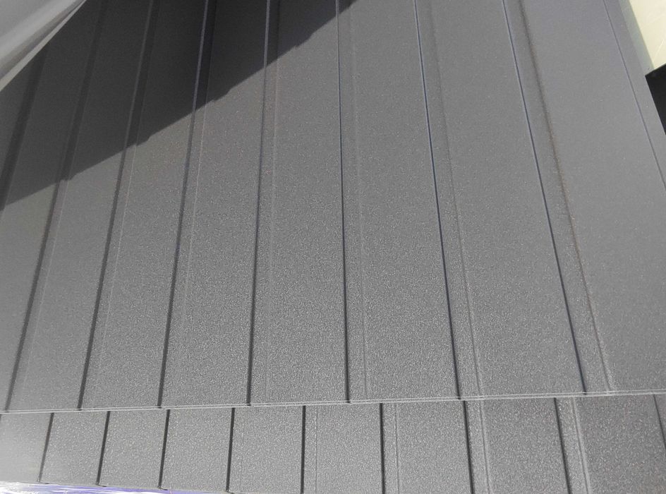 Blacha obiciowa T-7 #0,45mm antracyt RAL 7016 mat 1B Leżajsk • OLX.pl