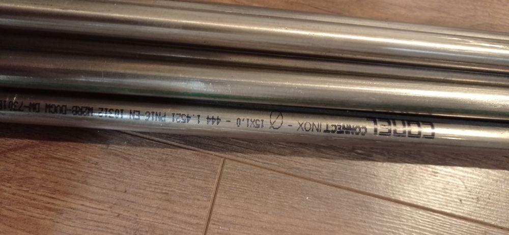 Rury i kształtki conel connect inox fi 15 Świnoujście • OLX.pl