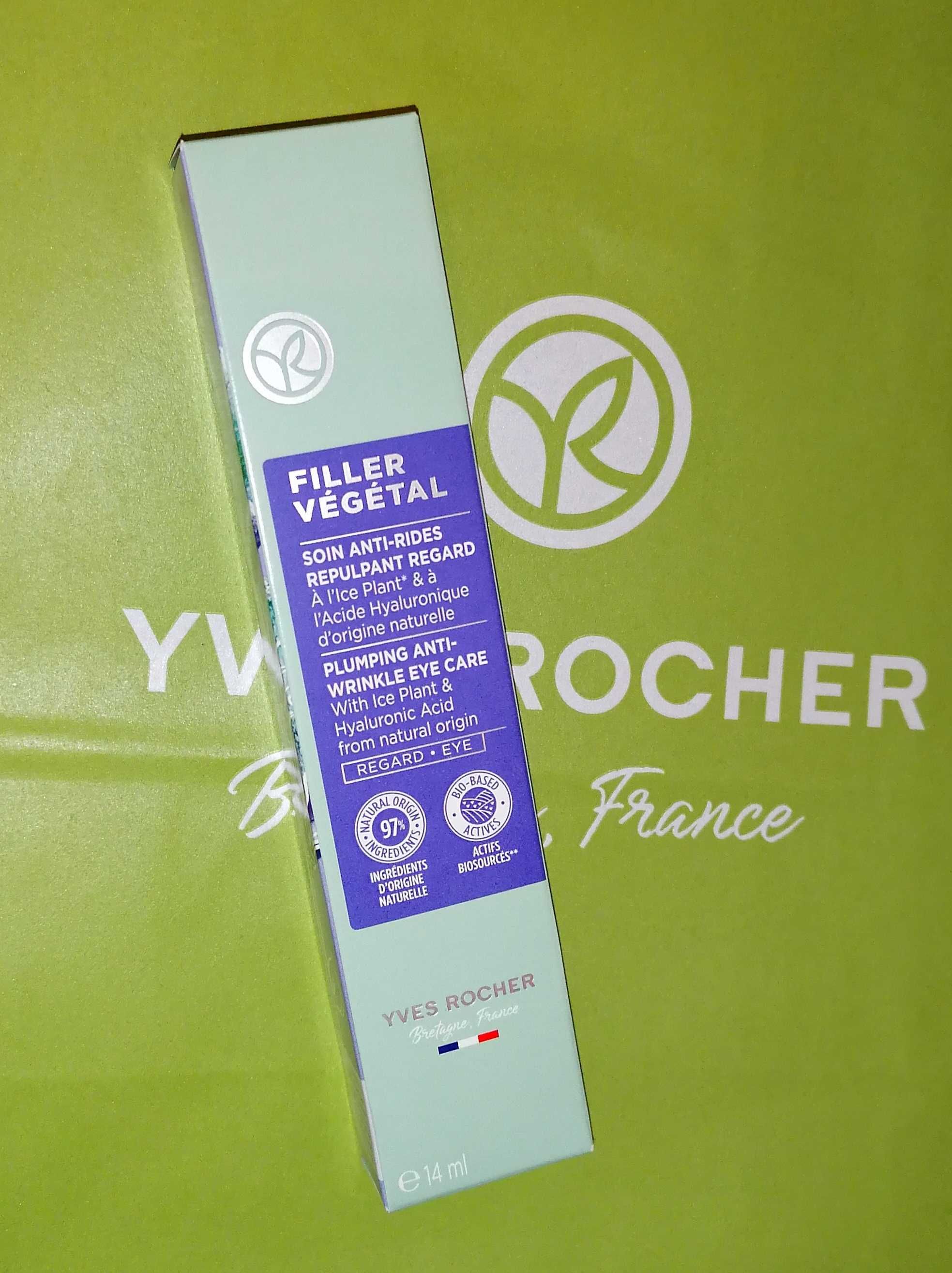 Крем для контура глаз Filler Vegetal Филлер Ив Роше Yves Rocher: 399 ...