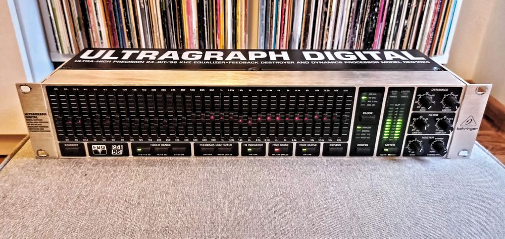Behringer DAC Korektor graficzny z dynamiką DEQ1024 Ultragraph 24Bity ...