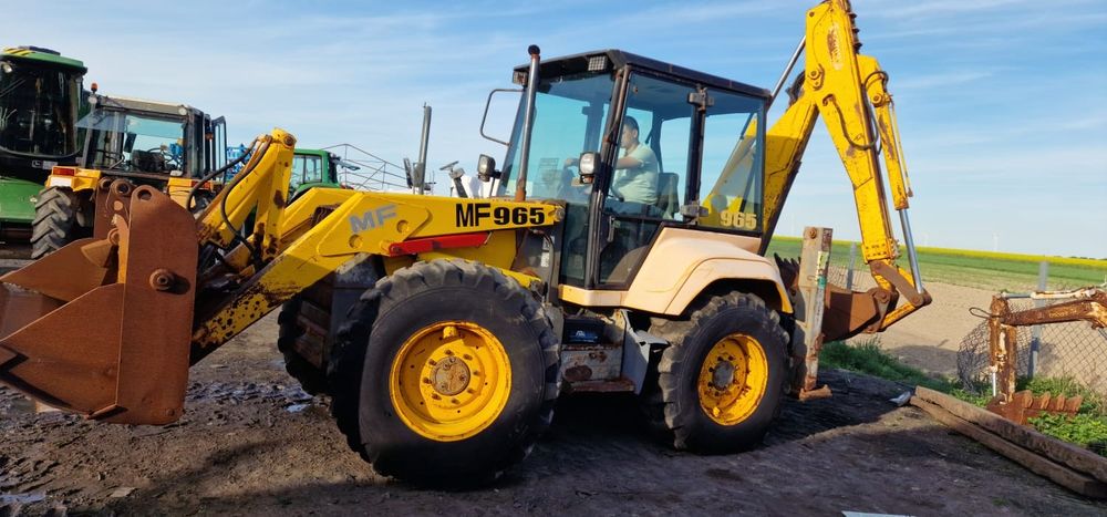 Koparko-ładowarka Fermec 965 MF 960 Równe Koła Wajchy Jcb 4cx Super Wodzisław • OLX.pl