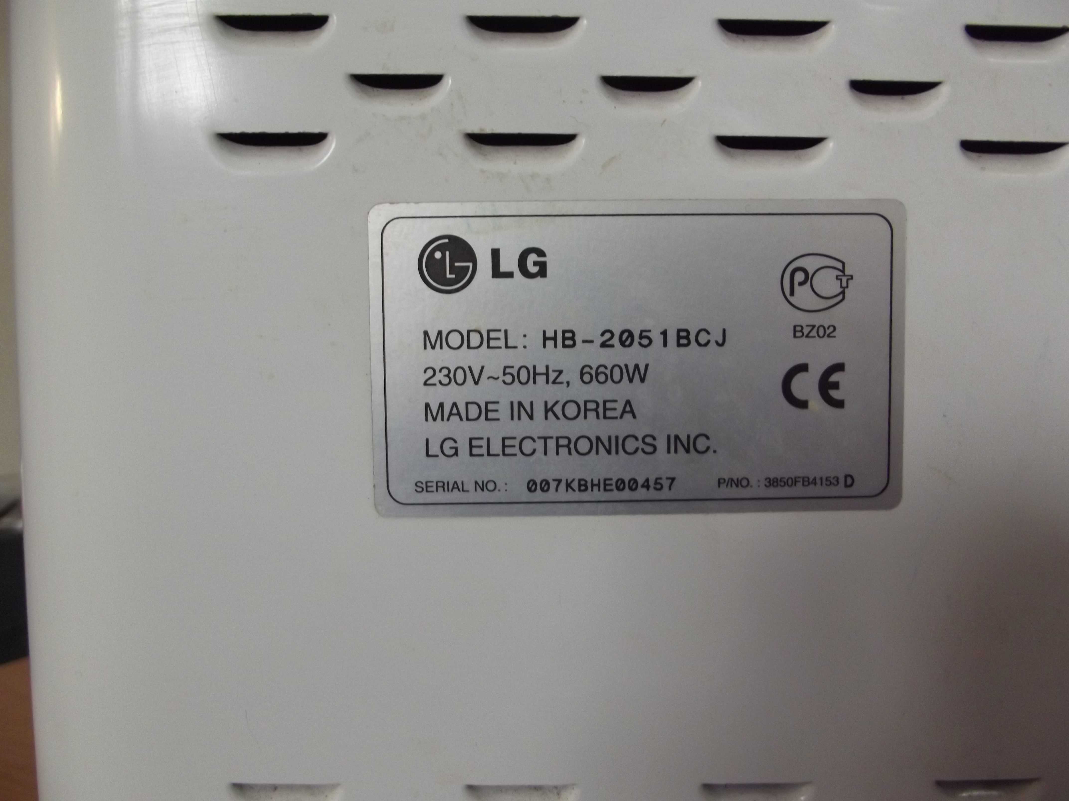 Автоматическая бытовая хлебопечка LG HB = 2051 BCJ: 1 400 грн ...