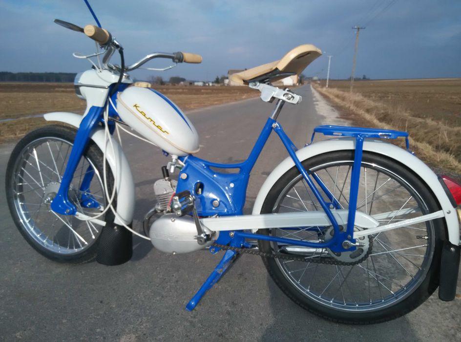Romet komar mr 232 odrestaurowany piękny stan 1968r na pedały Jarocin ...