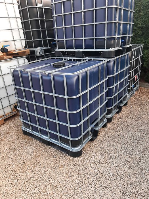 Mauzer Zbiornik 1000l Czarny lub Grafitowy po Soku Jak Nowy Krzepice • OLX.pl