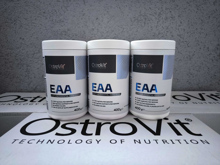 Амінокислоти EAA BCAA OstroVit креатин протеїн цитрулін: 445 грн ...