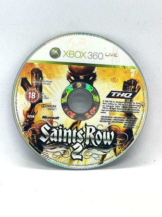 Saints Row 2 Xbox 360 (sama gra) Po Angielsku Dywity • OLX.pl
