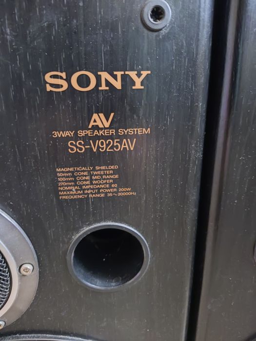 Акустика Sony SS-V925AV: 6 000 грн. - Акустичні системи Вільшани на Olx