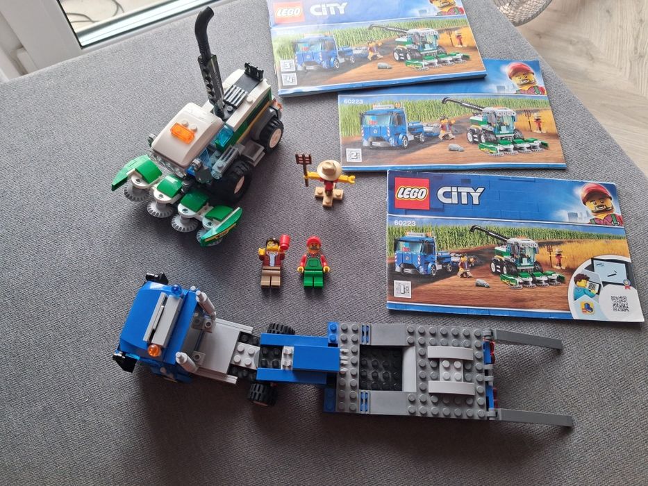 Lego 60223 transport kombajnu z instrukcjami Kraków Prądnik Czerwony ...