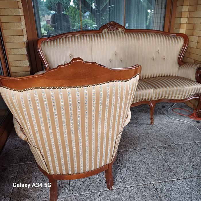 Sofa kanapa fotele antyk Konin • OLX.pl