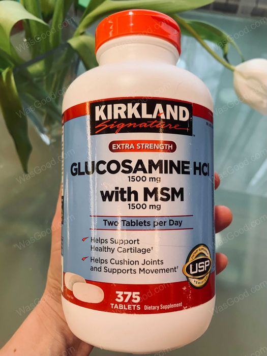 Вiтамин Глюкозамiн HCI 1500 мг + МСМ 1500мг, Glucosamine HCl with MSM ...