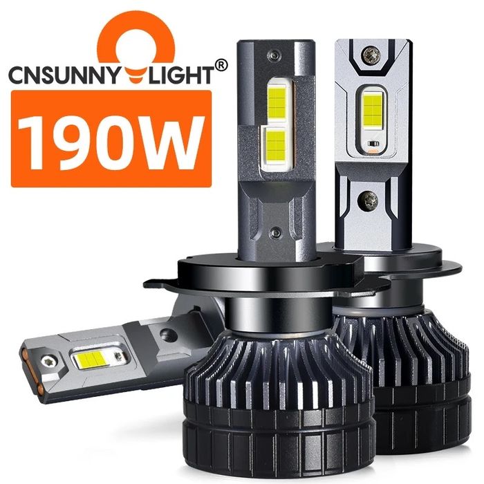 Светодиодные LED лампы CNSUNNYLIGHT H4 H7 H11 HB3 HB4 H1 HIR2 9012 K7C ...