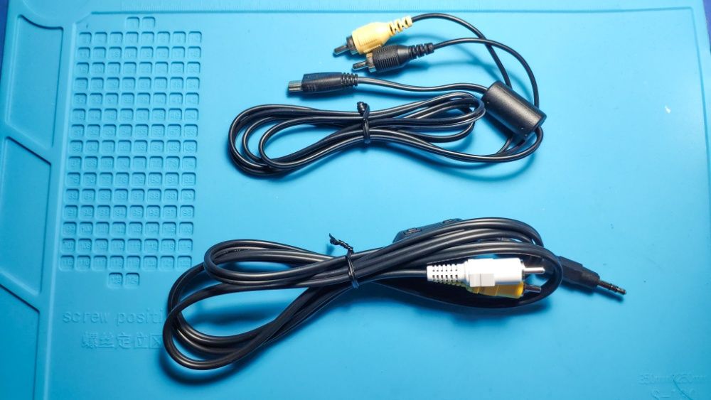 Cabo vídeo AV Canon VC100 AVC-DC400 AVC-DC300 para ligar maquina à TV ...