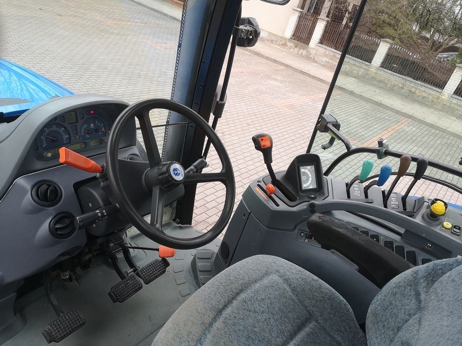 Ciągnik Traktor New Holland TS115 6cyl turbo Klima 3400mth! Augustów ...