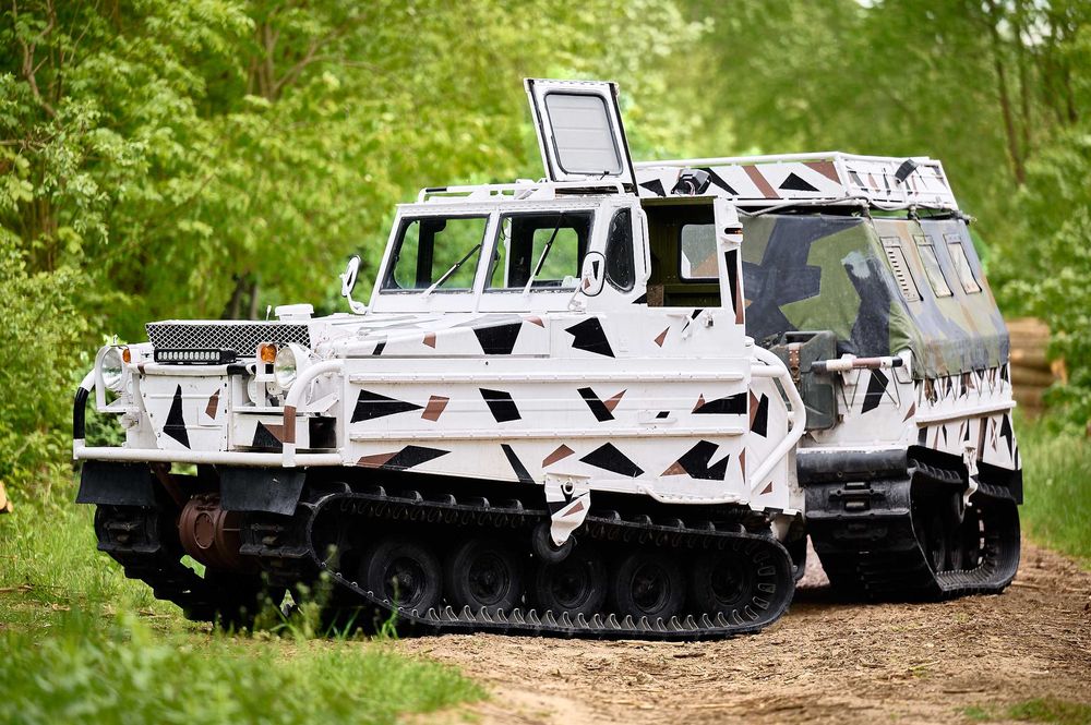 Wojskowa AMFIBIA Volvo BV 202 Nf BANDVAGN Ratrak off road Bodzanów • OLX.pl