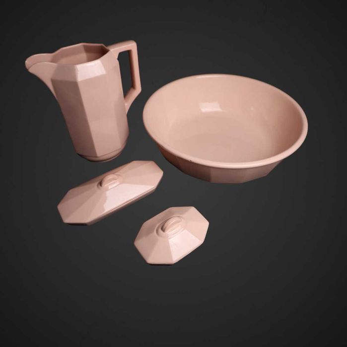 Zestaw łazienkowy Boch La Louviere art-deco syg 1931 r b41/040720 ...