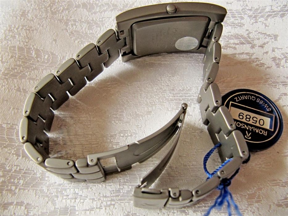 Часы мужские ROMANSON RM 0588М TITANIUM, новые, изготовлены из титана ...