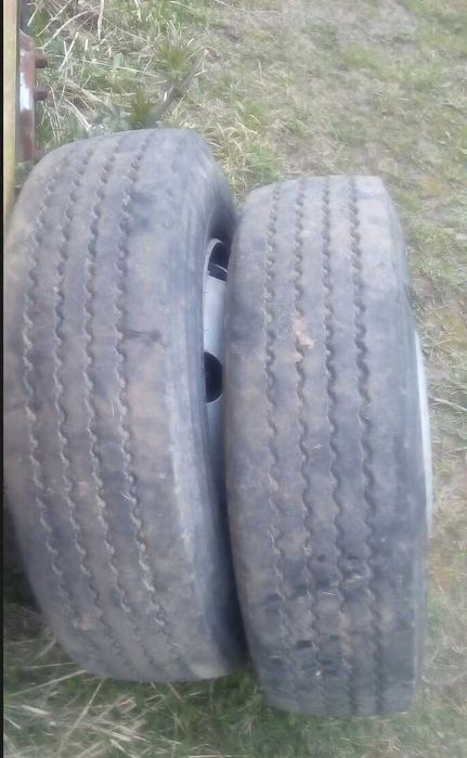 215/75 R17.5 Continentel HTR колеса стояли на ман атего Диск 6.00: 2 ...