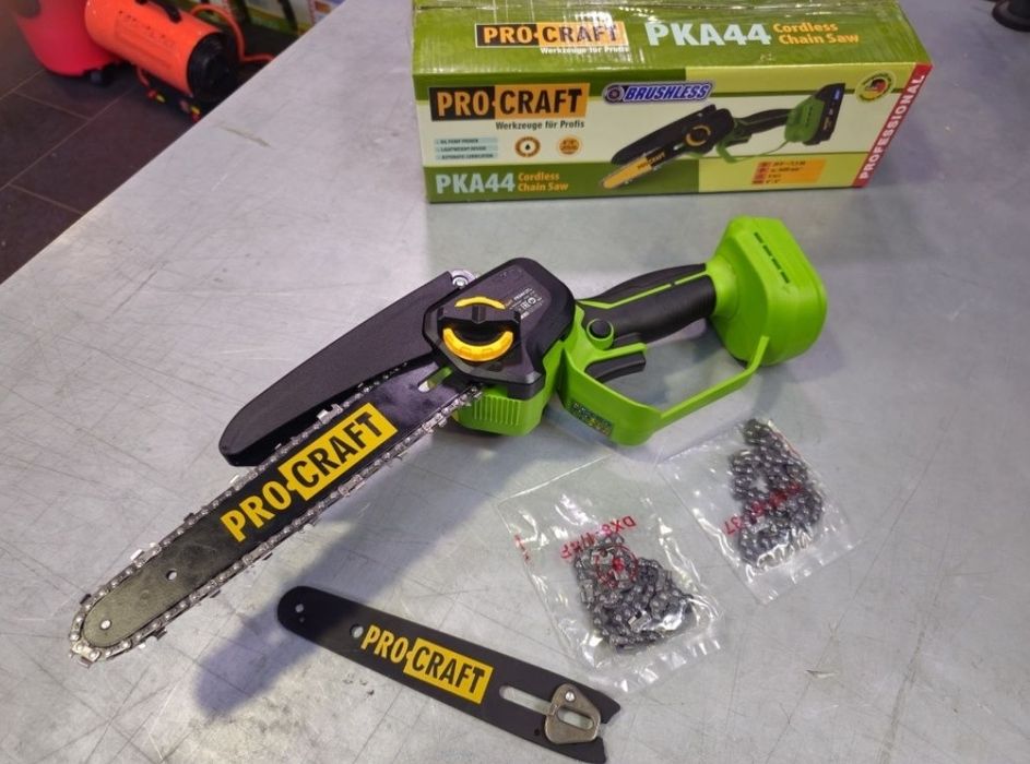 Пила Цепная аккумуляторная ProCraft PKA44 АвтоСмазка цепи+2шины 2цепи: 1 270 грн ...