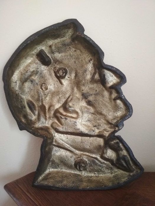 Richard Wagner - stara żeliwna plakieta - niemiecki kompozytor ...