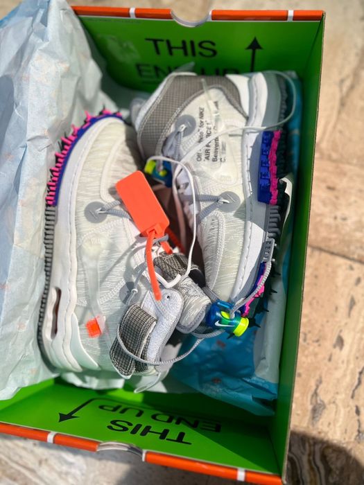 Кроссівки Off-White x Nike Air Force 1 Mid White Оригінал: 4 500 грн. - Кросівки для міста Минай ...