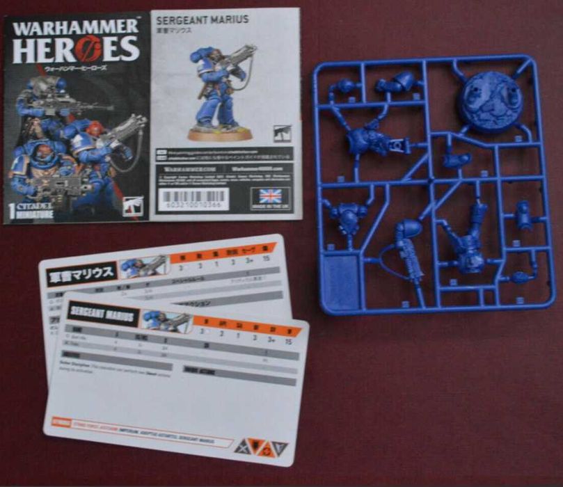 Warhammer 40000 Sergeant Marius Space Marine Heroes Series 4: 598 грн ...