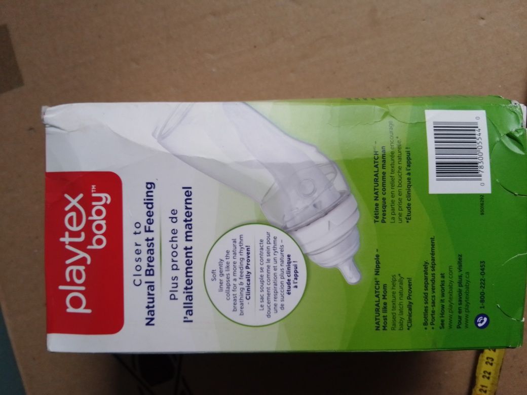 Wk ady do butelki dla niemowl t Playtex BabyNurser 100szt Ciechanow OLX.pl