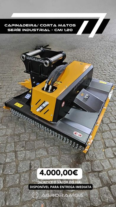 Capinadeira Corta Matos - Série Industrial Adaúfe • OLX.pt