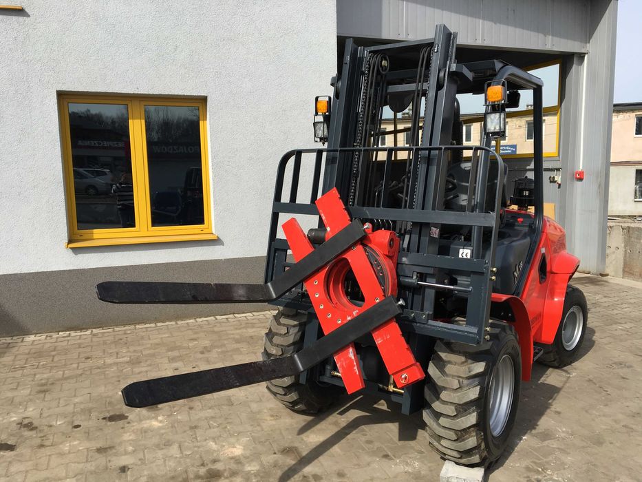 Obrotnica do wózka widłowego 2,5T -360 stopni do skrzyniopalet Siedlce ...