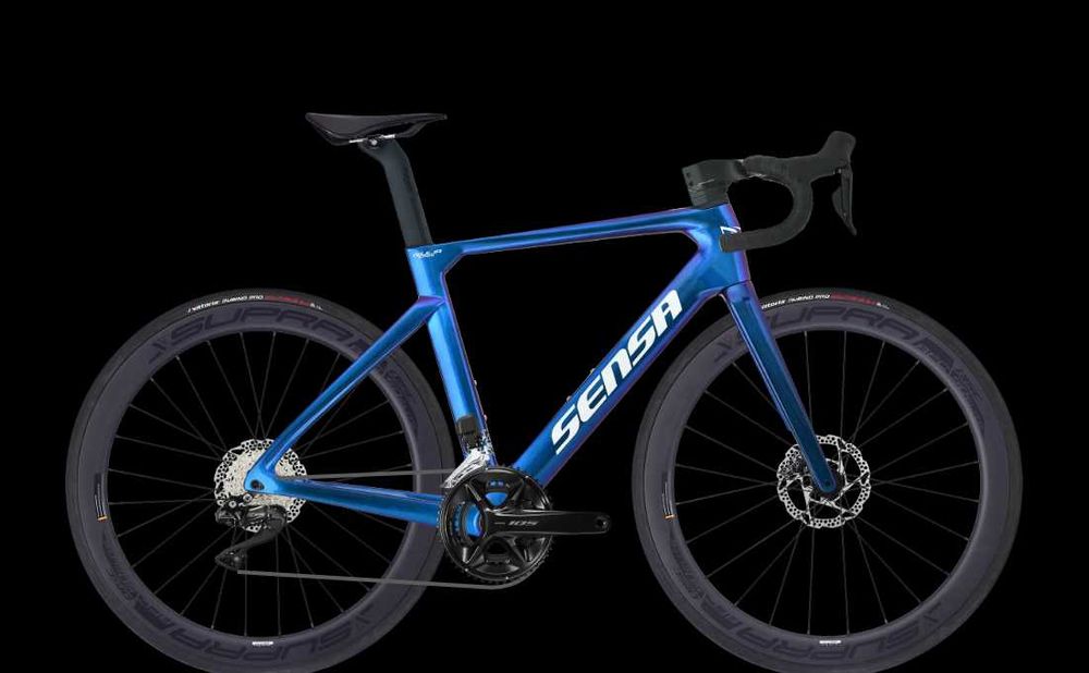 Nowy rower szosowy SENSA Giulia Supremo Star Dust Shimano 105 Di2 2x12 ...
