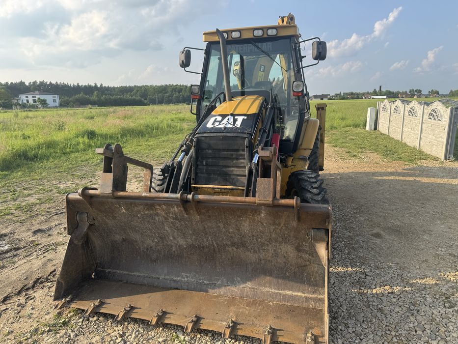 Cat 428d caterpillar 428d koparko ładowarka Wręczyca Wielka • OLX.pl