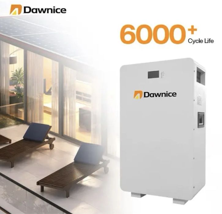 Батарея Dawnice Deyе Li-Fe-Po 5KW 10KW 16KW Аккумулятор ИБП наявністьі ...