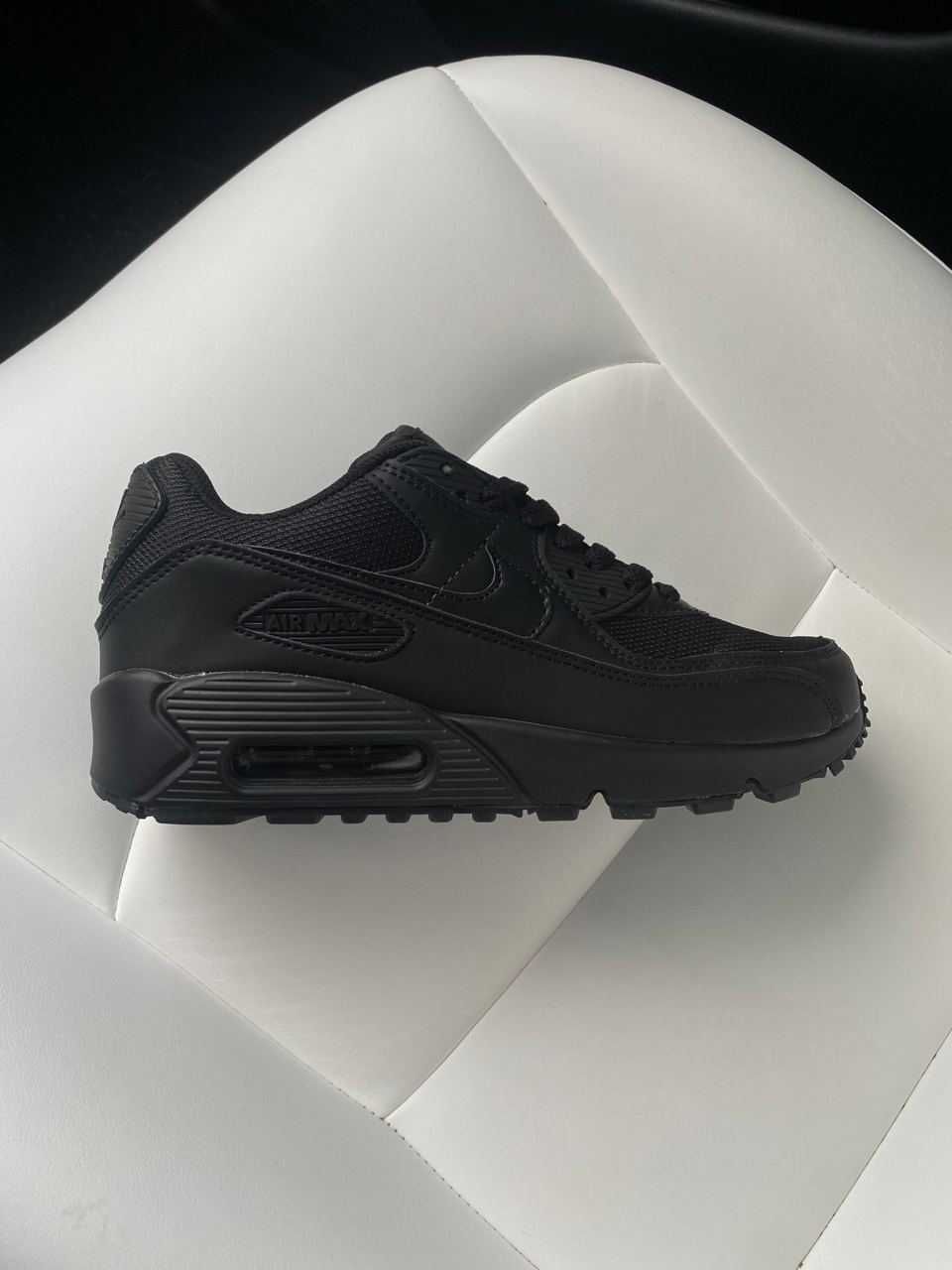 (БЕЗ ПЕРЕДОПЛАТИ) Nike Air Max 90 Black найк аір макс 90 чорні: 2 090 ...