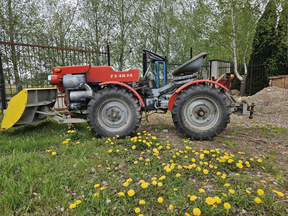 Traktorek TZ-4K-14 przyczepka glebogryzarka pług zam 4x4 Pogroszew • OLX.pl