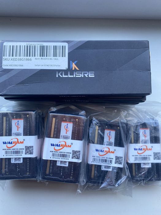 ПК и Ноутбук Оперативная память Ddr3 4gb 8gb 16gb 376 грн Запчастини для ноутбуків Миколаїв