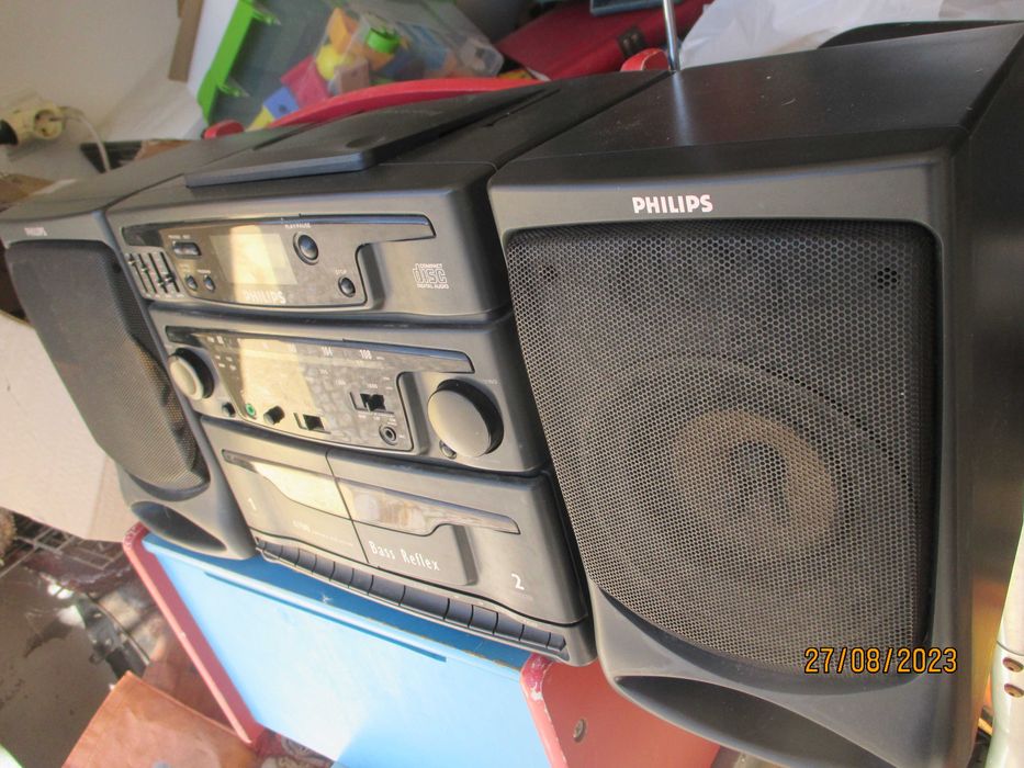 Aparelhagem antiga audio Philips AZ 9340 - para reparação Pinhal Novo ...