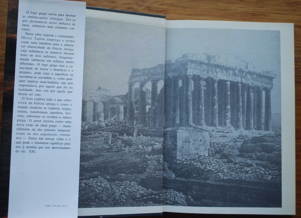 Fogo Grego de Oliver Taplin - 1º Edição 1990 Campanhã • OLX.pt