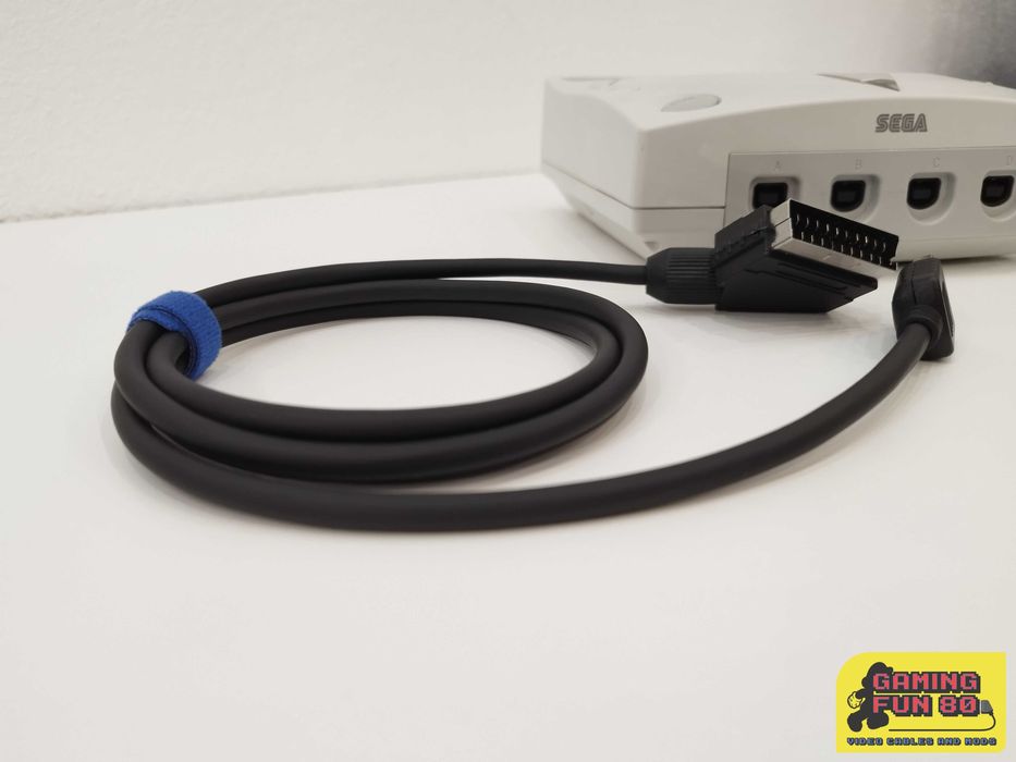 Sega Dreamcast - Cabo Scart RGB Csync Lumiar • OLX.pt