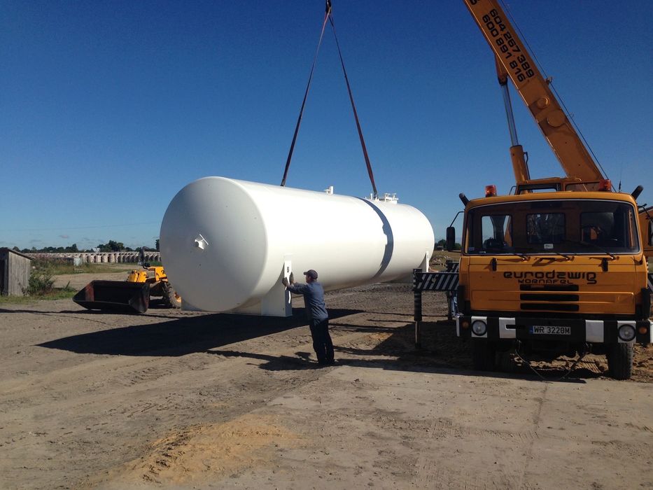 Nowy Zbiornik 50000l 50m3 dwupłaszczowy Dokumentacja UDT Paliwo ON ...