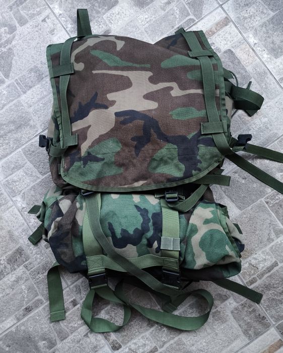 Plecak MOLLE II Woodland Rifleman Main Pack Białystok Bema • OLX.pl